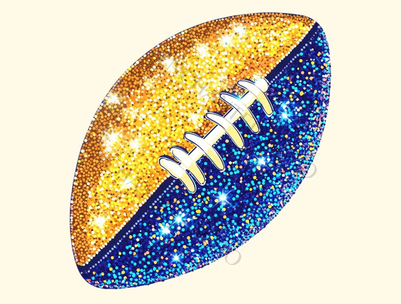 Glitter Football Girly PNG Glitter Football PNG Football Mom PNG ...