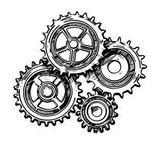 Gears Svg Mechanical Svg Steampunk Clipart Mechanic Png Science and ...