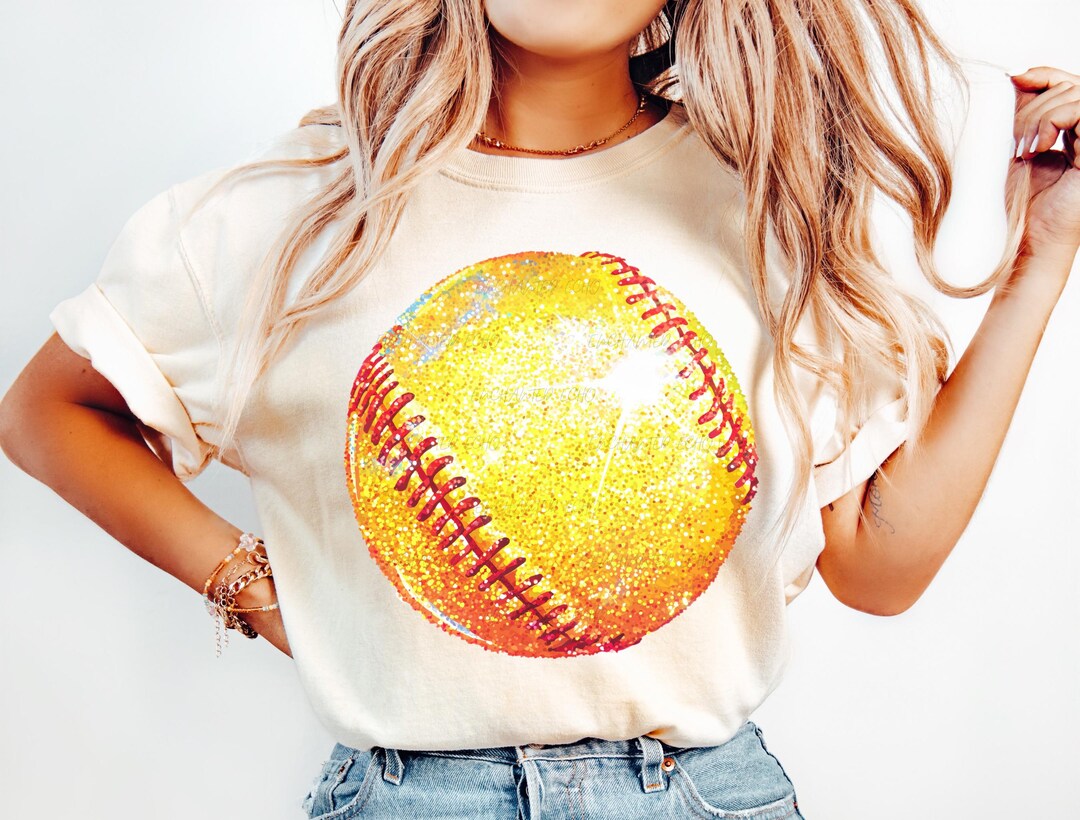 Glitter Softball Coquette PNG Soft Girl Era Softball PNG Softball Mom ...