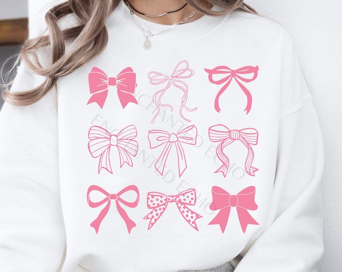 Split Monogram Bow Svg and Png - Etsy Canada