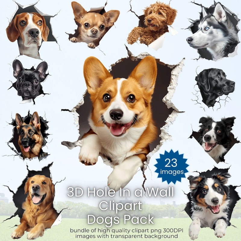 Dog Hole Template - Etsy