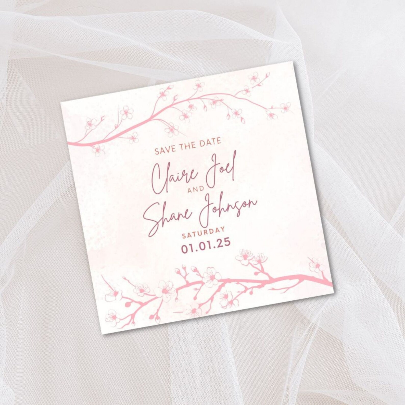 Cherry Blossom Branch Borders SVG + PNG Bundle – Floral Branches ...