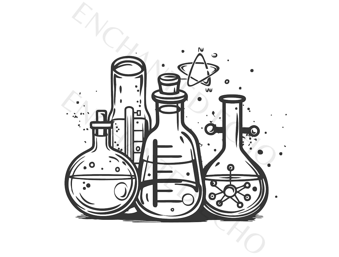 Chemistry Svg Chemist Png Chemistry Clipart Stem Svg Vector Science ...