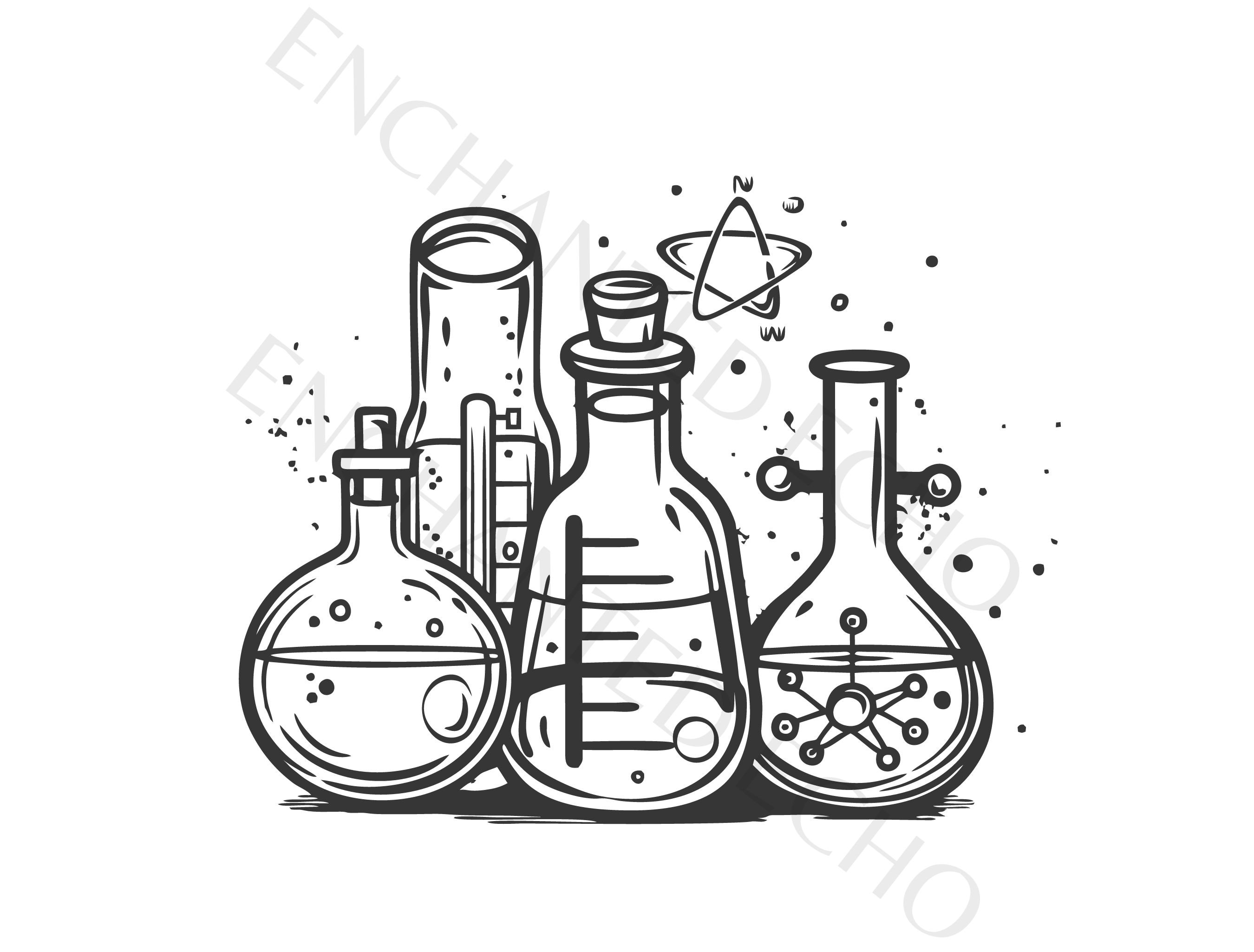 Chemistry Svg Chemist Png Chemistry Clipart Stem Svg Vector Science ...
