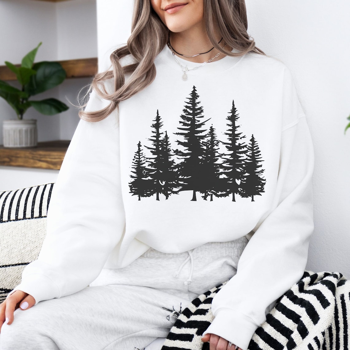 Bäume SVG & Pngs Wald Baum SVG Wald Clipart 37 Wald Silhouetten Für ...