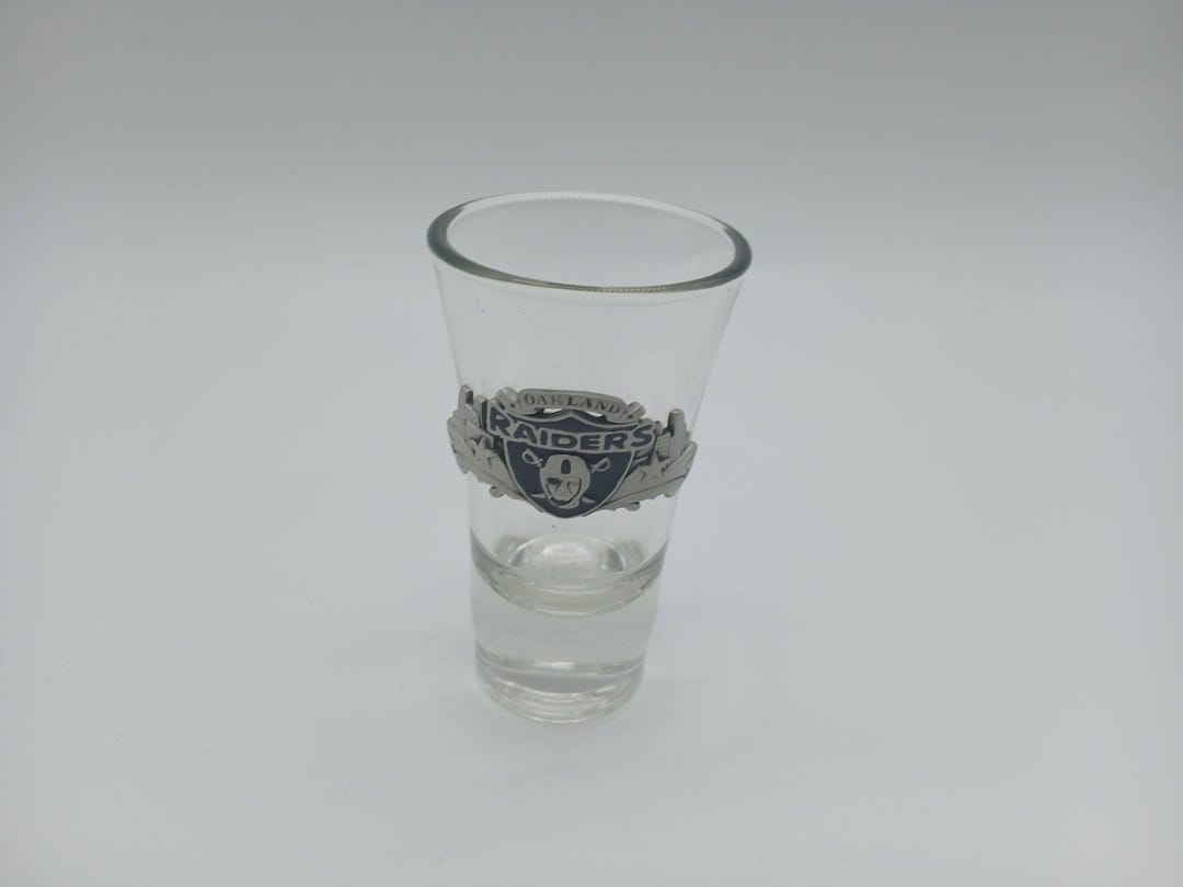 NFL Oakland Raider Tequila Shot Glass - Etsy