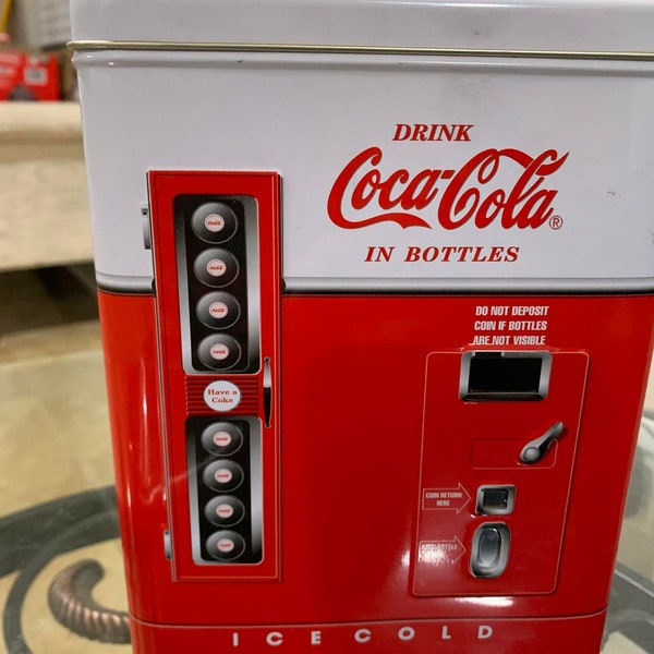 Vintage Coke Machine - Etsy