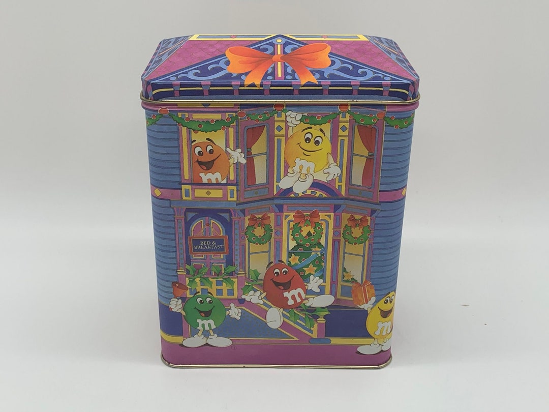1995 M&m’s Holiday Tin Christmas Eve - Etsy