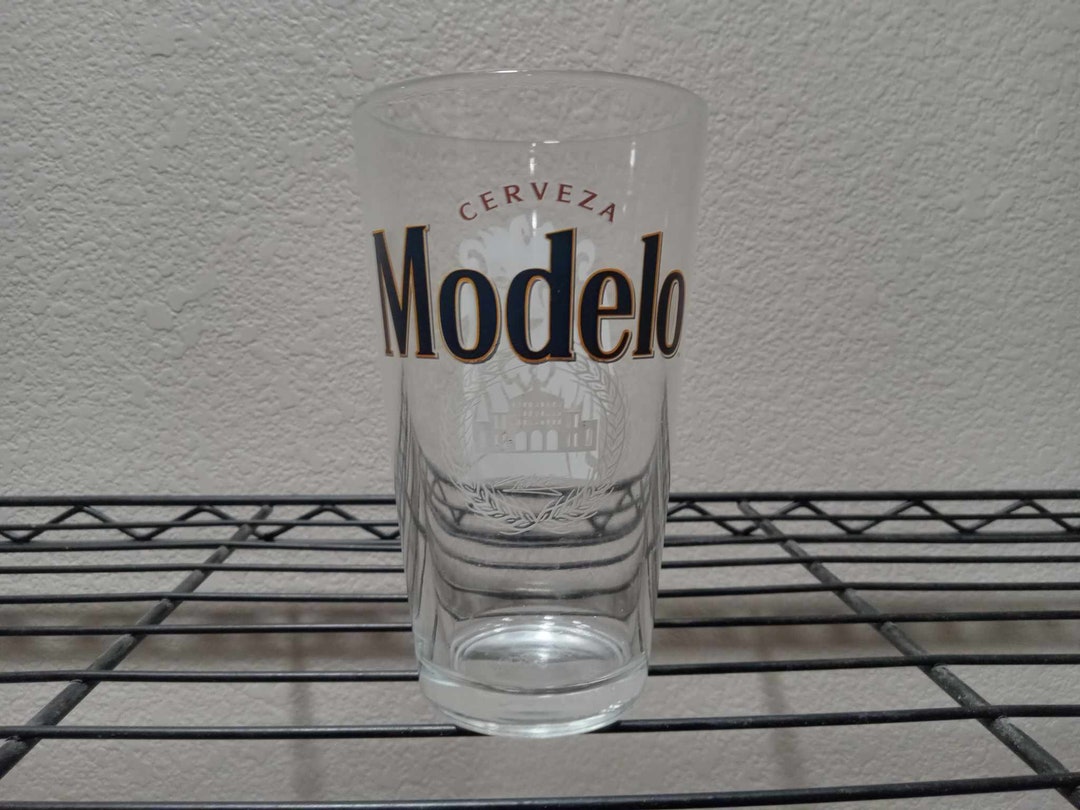 Cerveza Modelo Lion Beer Glass - Etsy