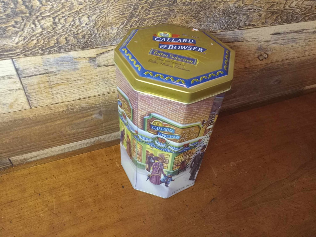 Vintage Candy Tin, Advertising Callard & Bowser Toffee Tin, Retro ...