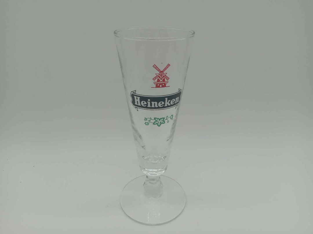 Heineken Stemmed Beer Glass - Etsy