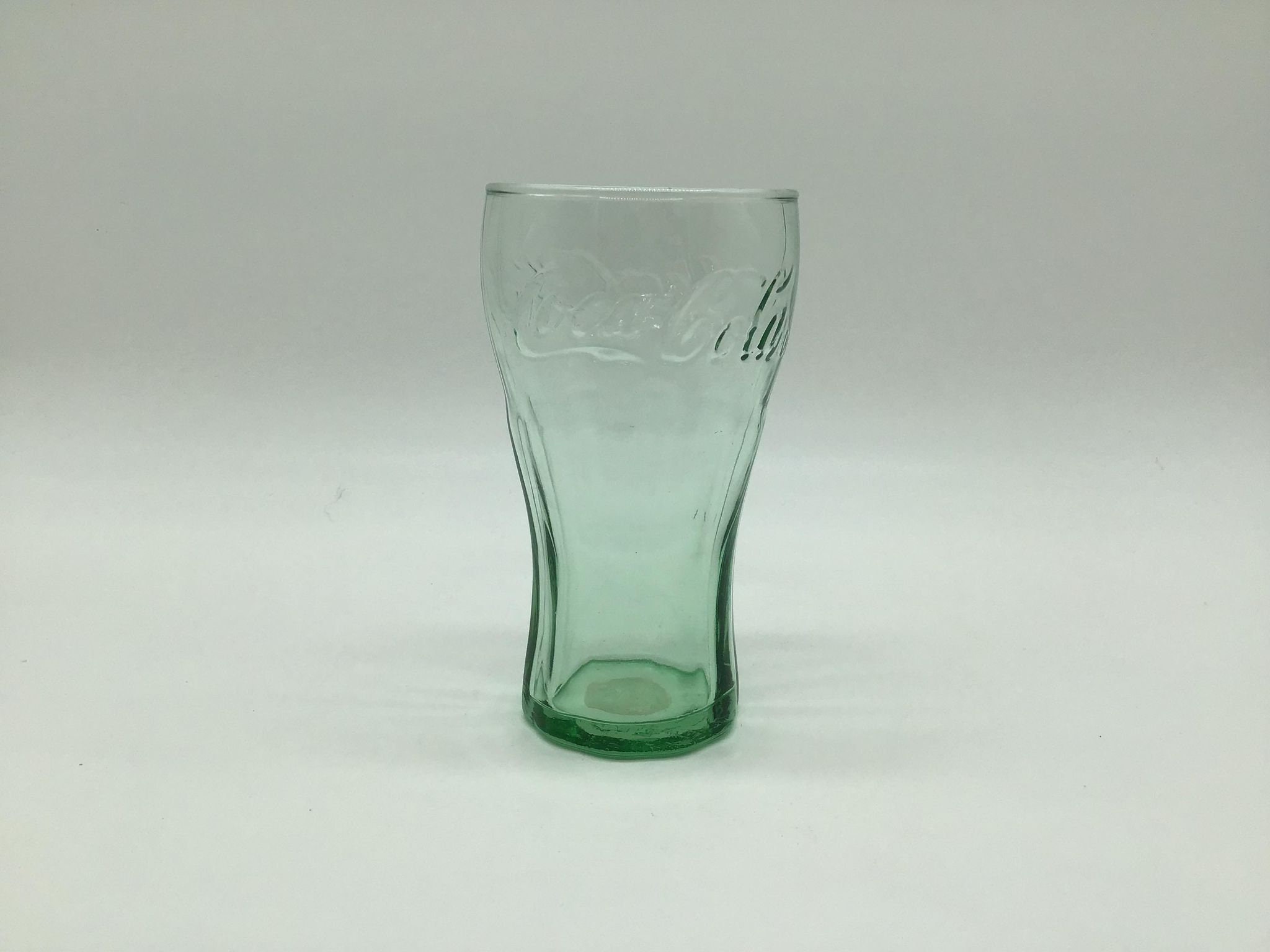 Vintage Coca Cola Green Glass Cup Tumbler 6 Inches ~ Collectible - Etsy