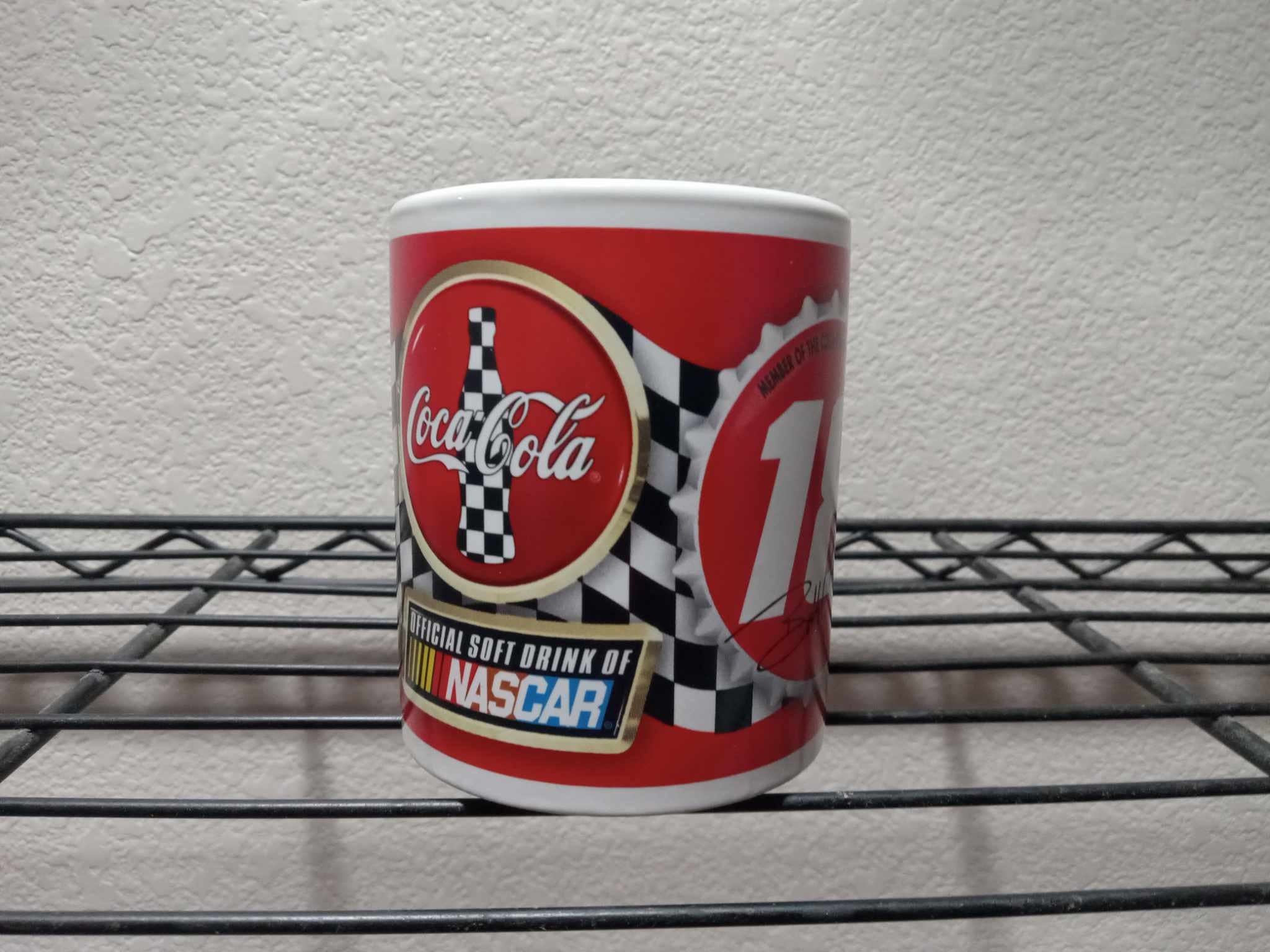 Coca-cola NASCAR Racing Mug and Coca-cola Red and Black Coffee Mugs - Etsy