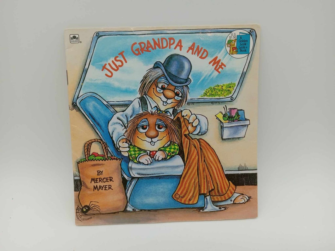 Children Book Just Grandpa and Me by Mercer Mayer paperback - Etsy