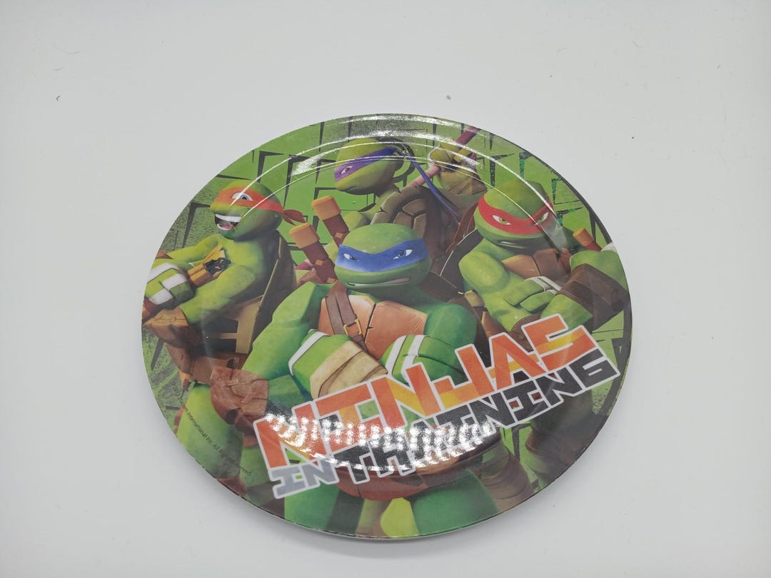 Teenage Mutant Ninja Turtles Kids Plate (ninjas in Training) - Etsy