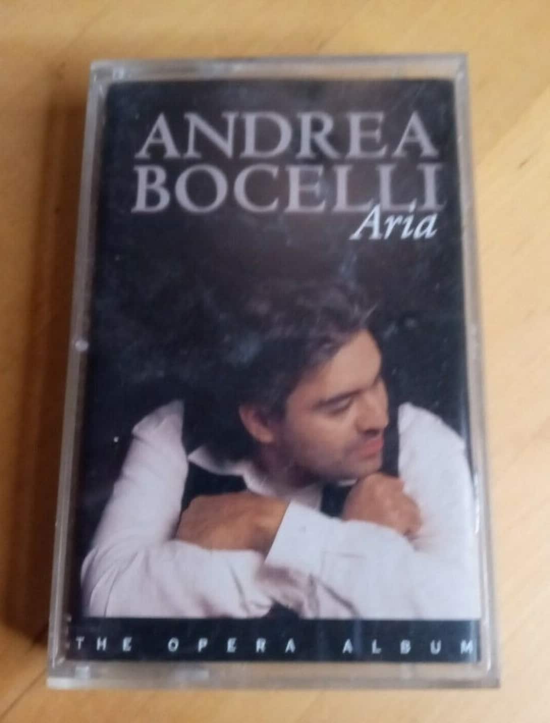 ANDREA BOCELLI- Aria -the Opera Album- Cassette Tape Rare Vintage 1997 ...