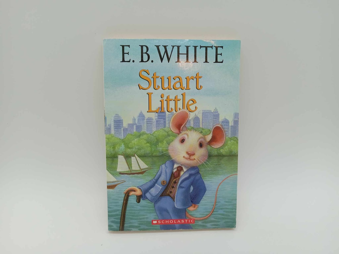 Book Stuart Little by E.B White (paperback, Scholastic) - Etsy