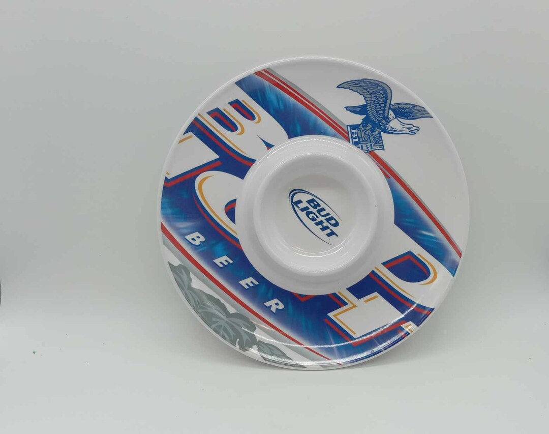 Bud Light Round Serving Plastic Chip Tray 12 Inches - Etsy