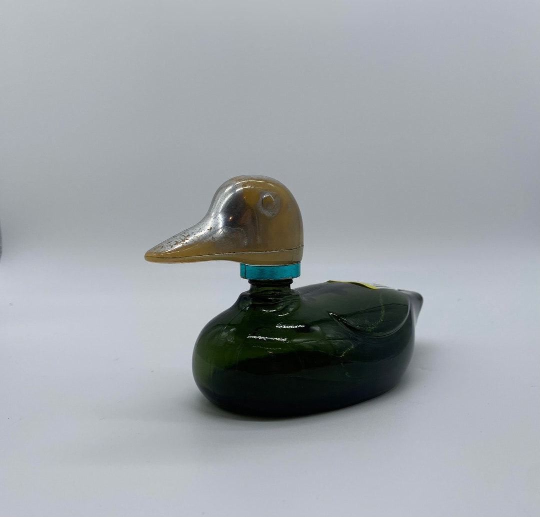 Vintage Avon Mallard Green Duck Cologne Bottle - Etsy