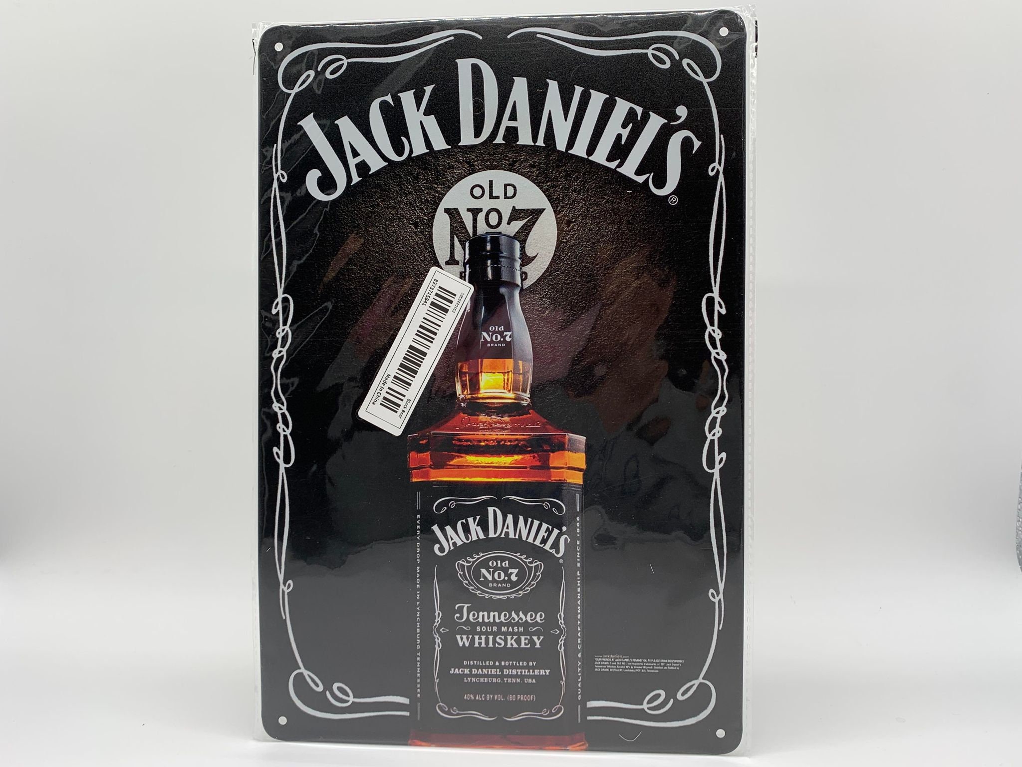 Jack Daniels Old No.7 Tin Sign 12x8 Inches - Etsy
