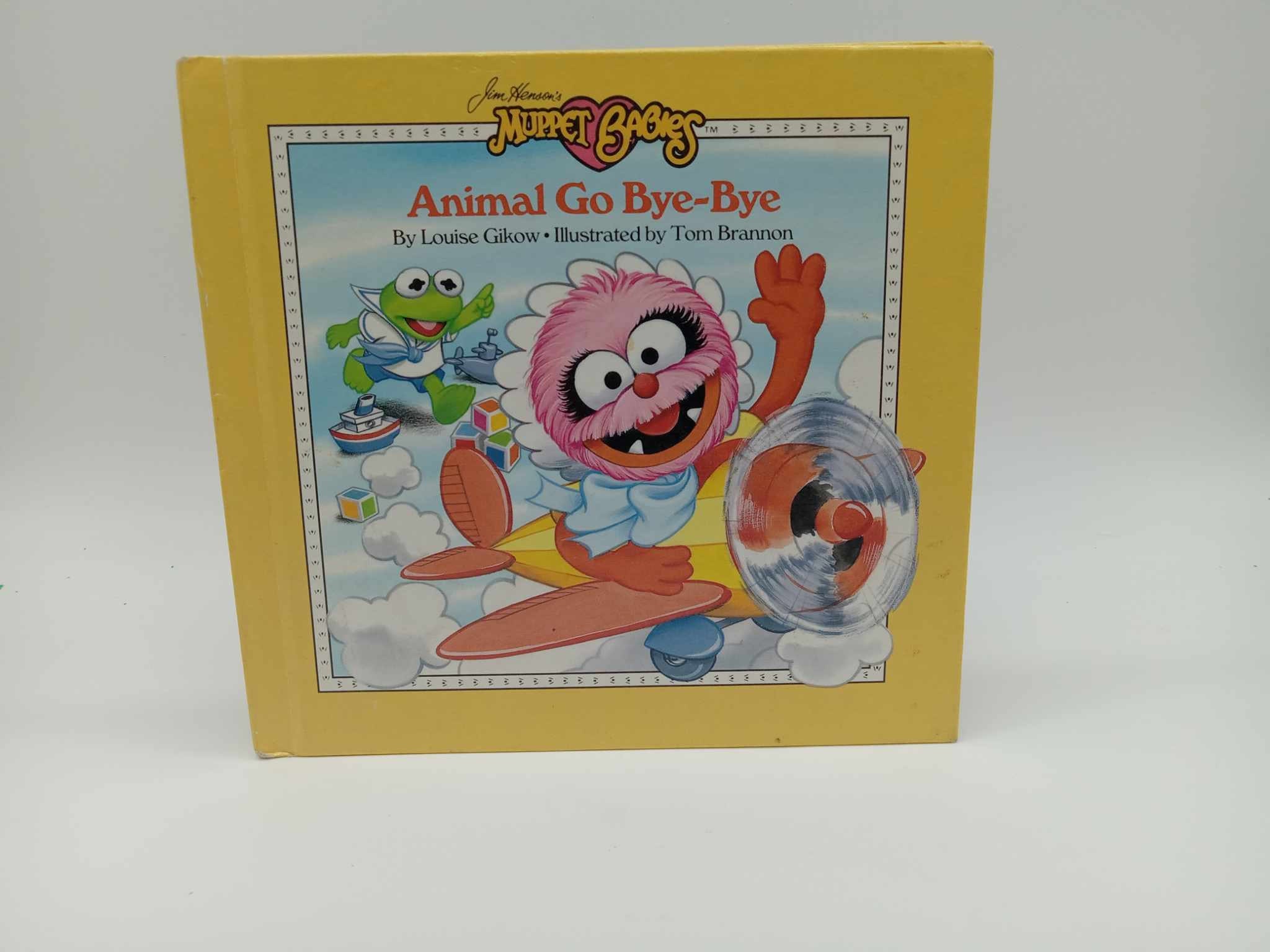 Children Book Muppet Babies Animal Go Bye-bye hardcover - Etsy