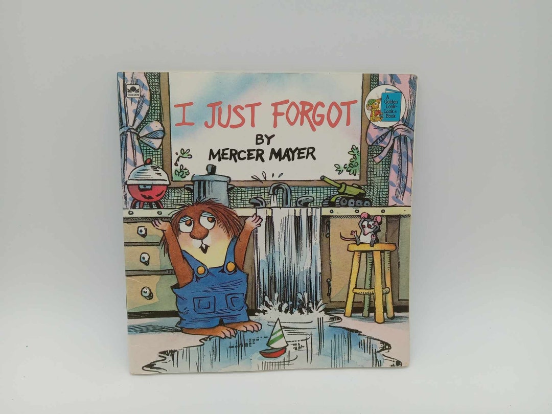 Children Book I Just Forgot by Mercer Mayer paperback - Etsy