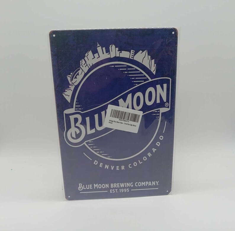 Metal Sign Blue Moon Brwiing Company Wall Décor 8x10 - Etsy