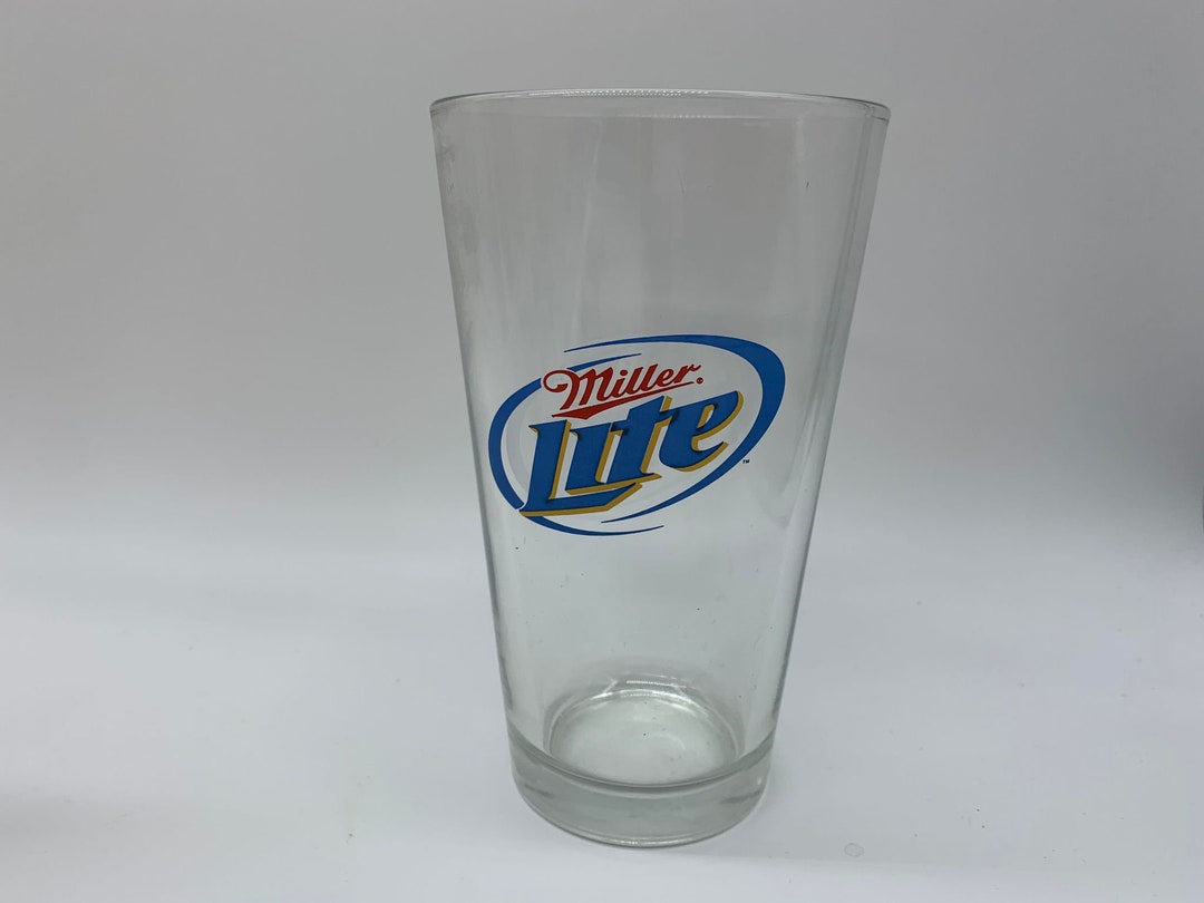Classic Miller Lite Small Logo Beer Glass - Etsy