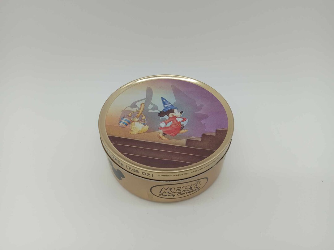 Disney's Mickey Mouse Candy Company Small Metal Tin - Etsy