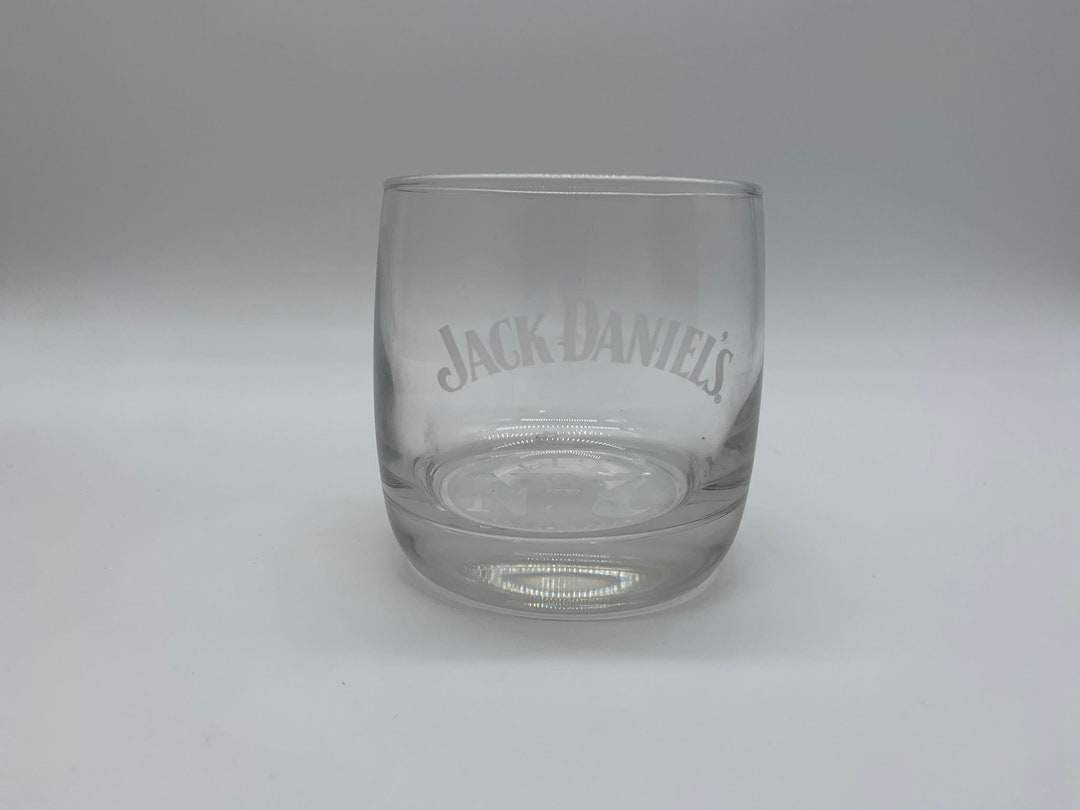 Jack Daniels Glass Tumblers Rocks Glass Bourbon Whiskey Man 3.5 Inches ...