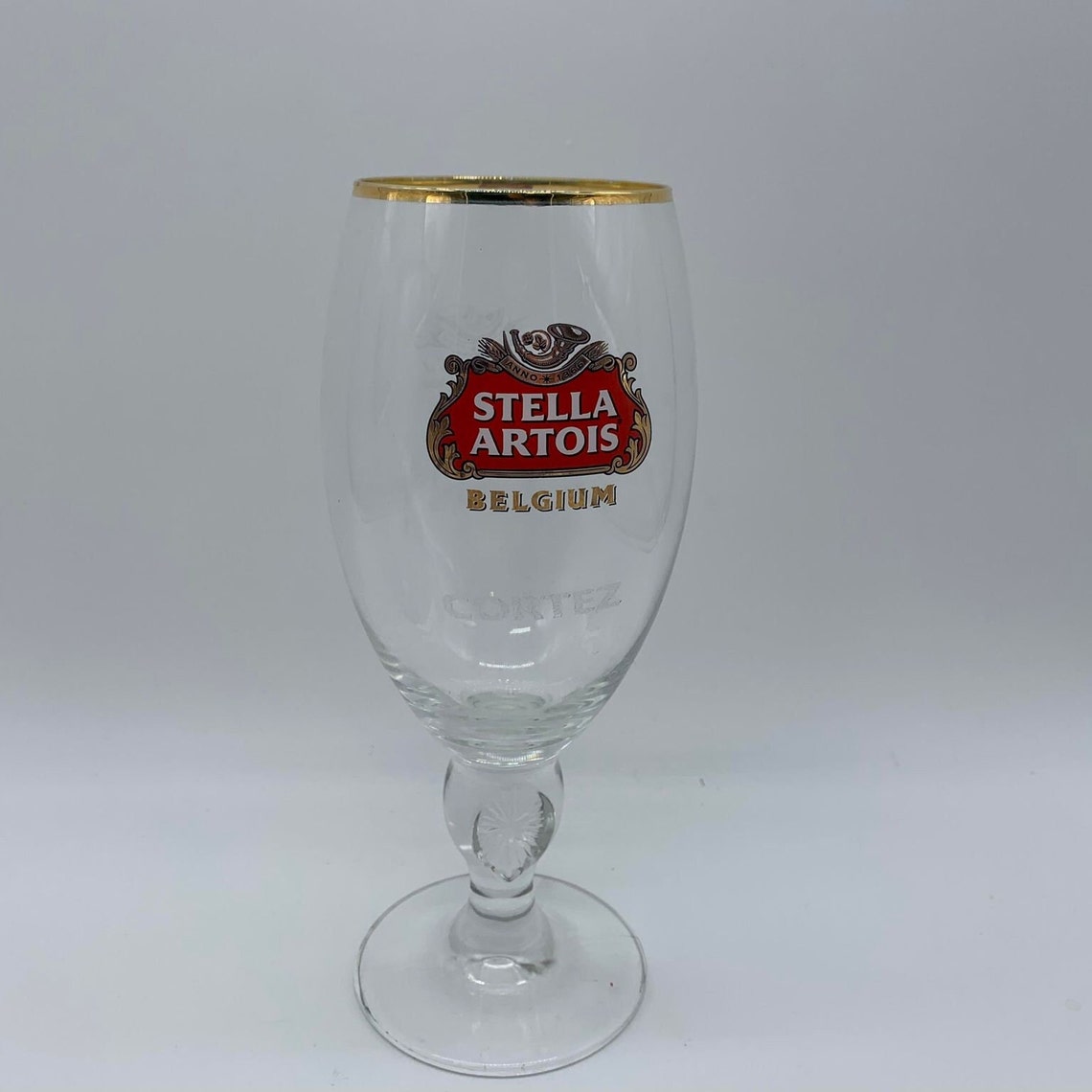 Stella Artois "cortez' Barware Glass 7.5" Tall - Etsy