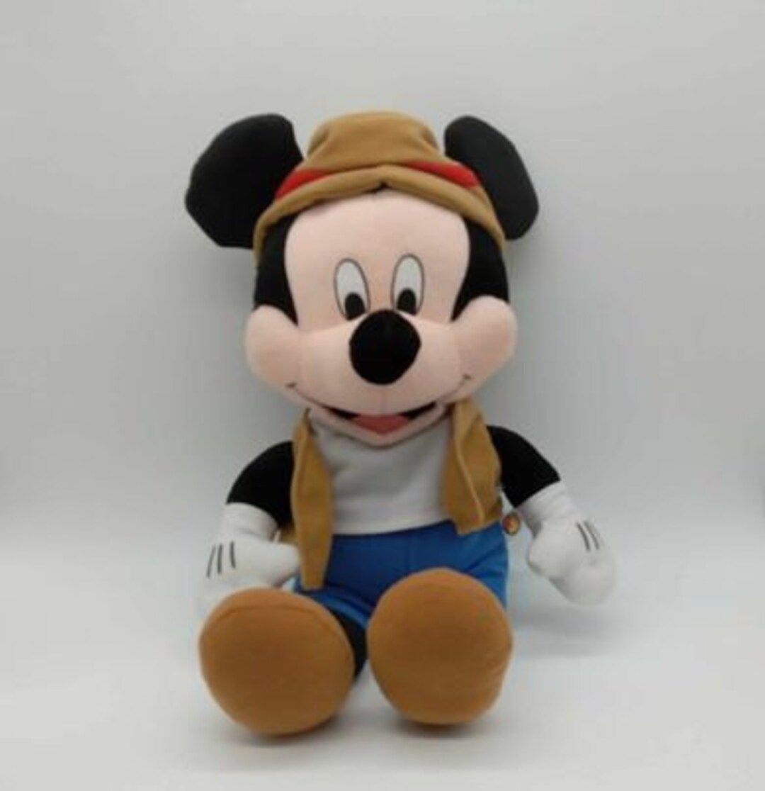 Disney Mickey Mouse Plush Toy - Etsy