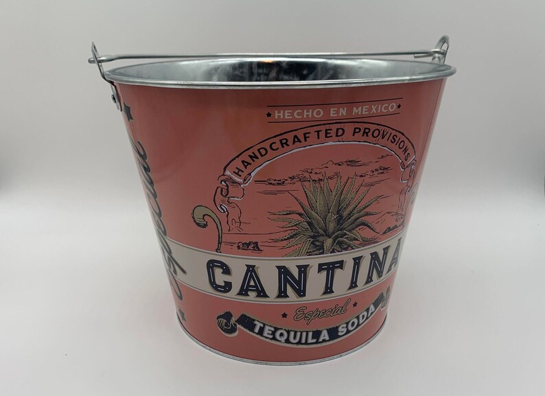 Especial Cantina Tequila Soda Metal Bucket - Etsy