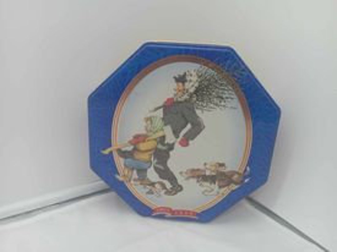 Vintage Norman Rockwell Circa 1949 Snickers Metal Tin - Etsy