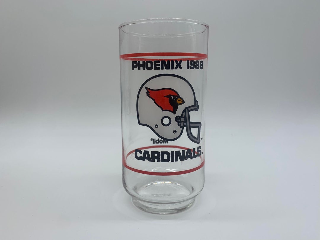 Arizona Cardinals Retro Logo 1988 Beer Glass - Etsy