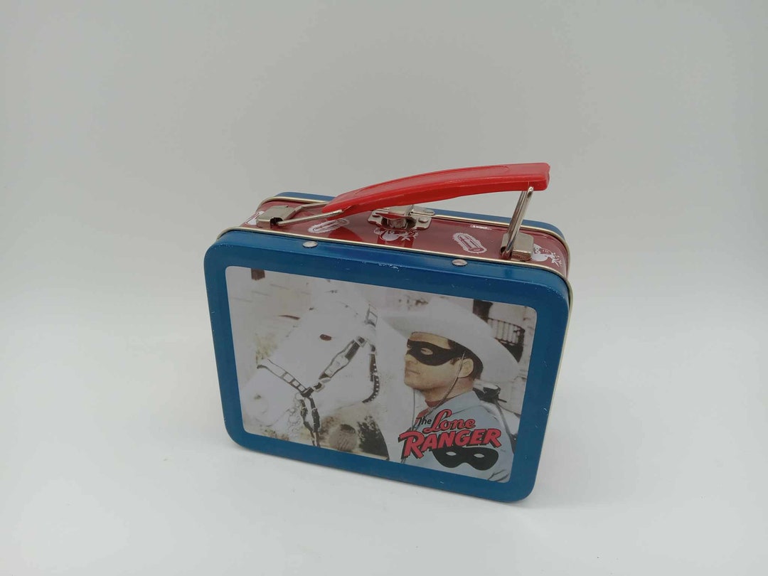 Vintage the Lone Ranger Mini Metal Lunbox 6x4 Inches - Etsy