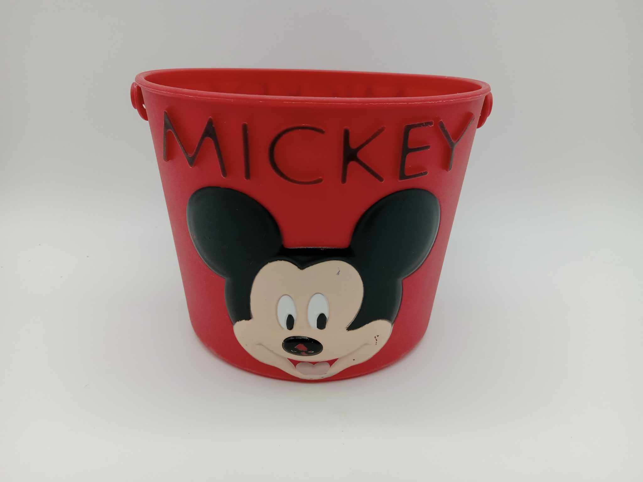 Mickey Mouse Trick or Treat Red Plastic Bucket - Etsy