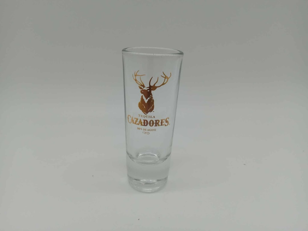 Cazadores Tequila Deer Hunter Shot Glass - Etsy