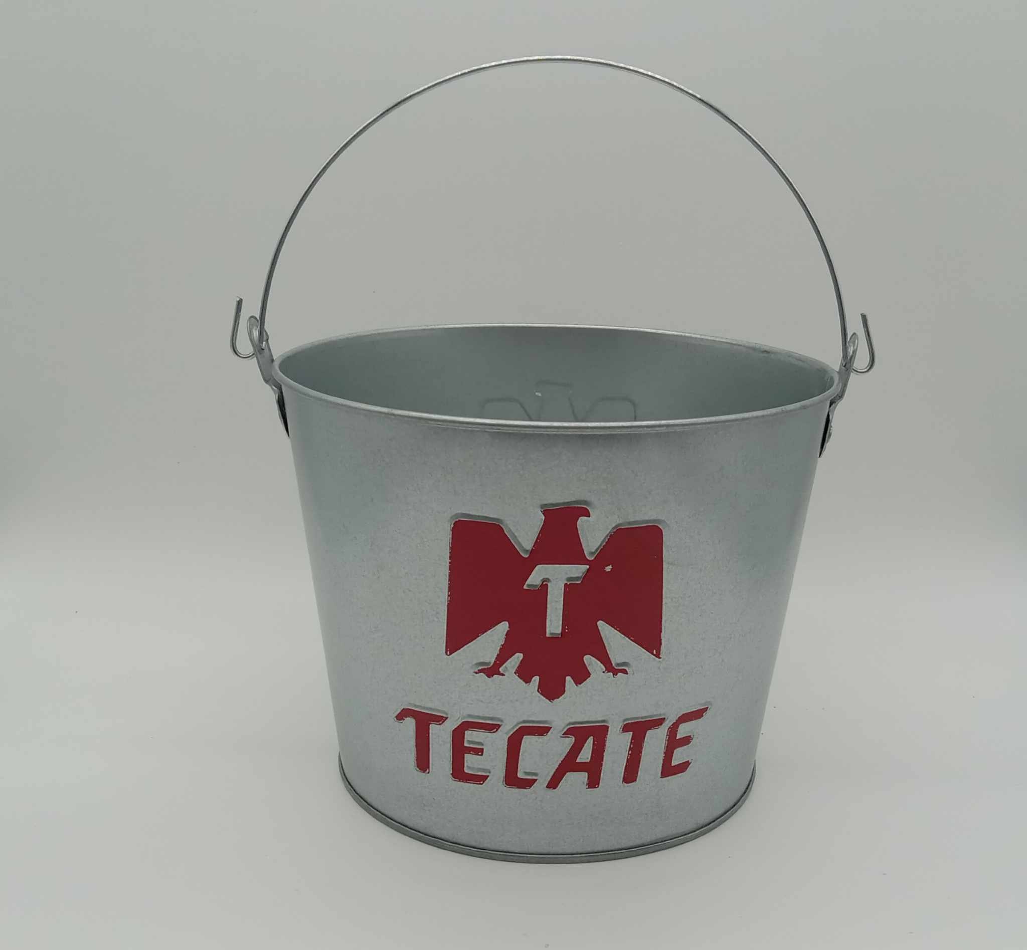 Tecate Galvanized Metal Beer Bottle Buckeet W/handle NEW - Etsy