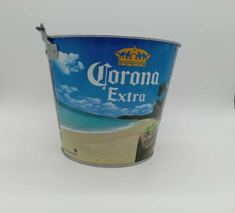 Corona Extra Metal Bucket - Etsy