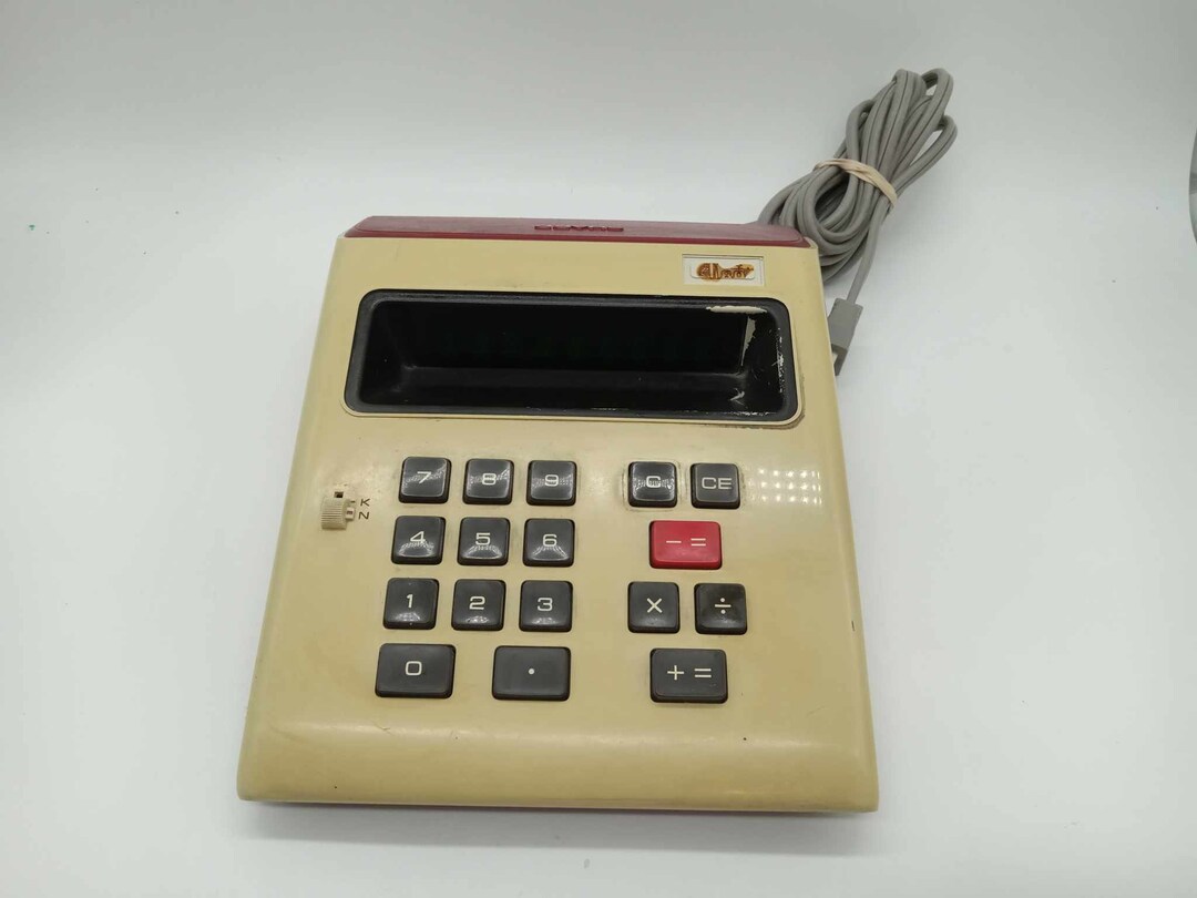 Sharp ELSI 804 Electric Calculator Fully Works - Etsy