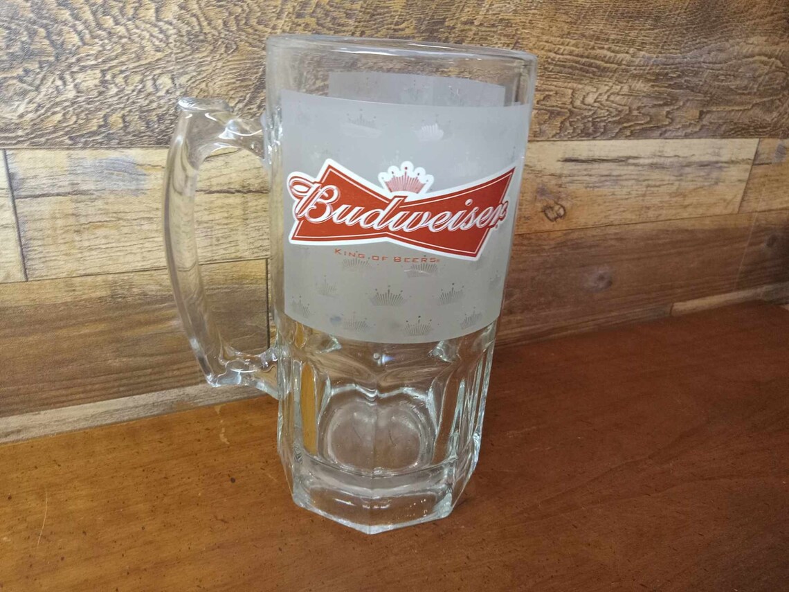 Vintage Large Heavy Budweiser King of Beers Rage - Etsy