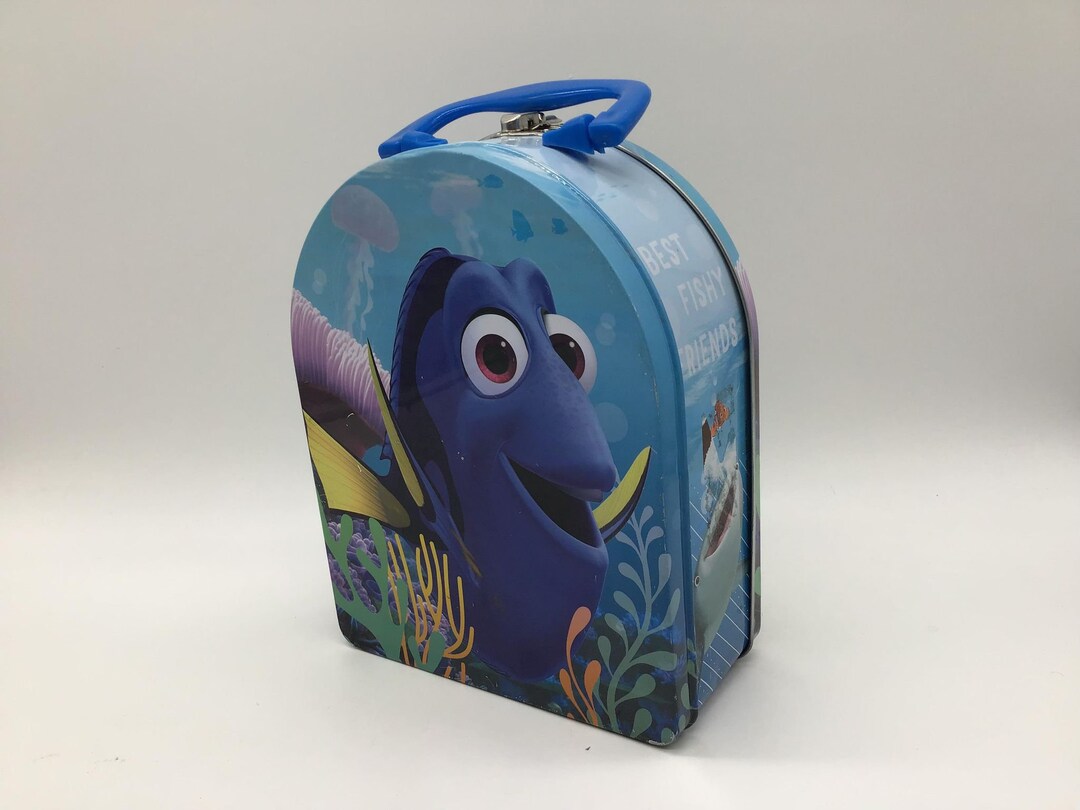 Disney Pixar Dory Tin Carry-all Lunch Box Hinged Clasp and Handle - Etsy