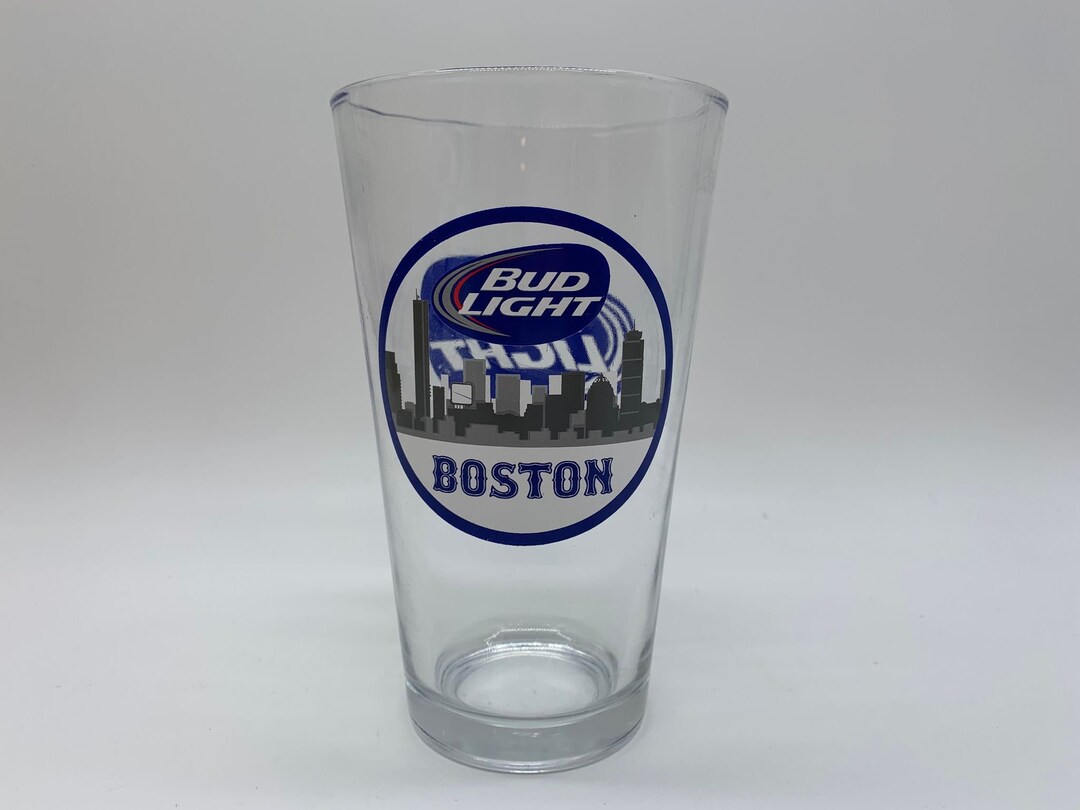 Bud Light Boston Beer Glass - Etsy