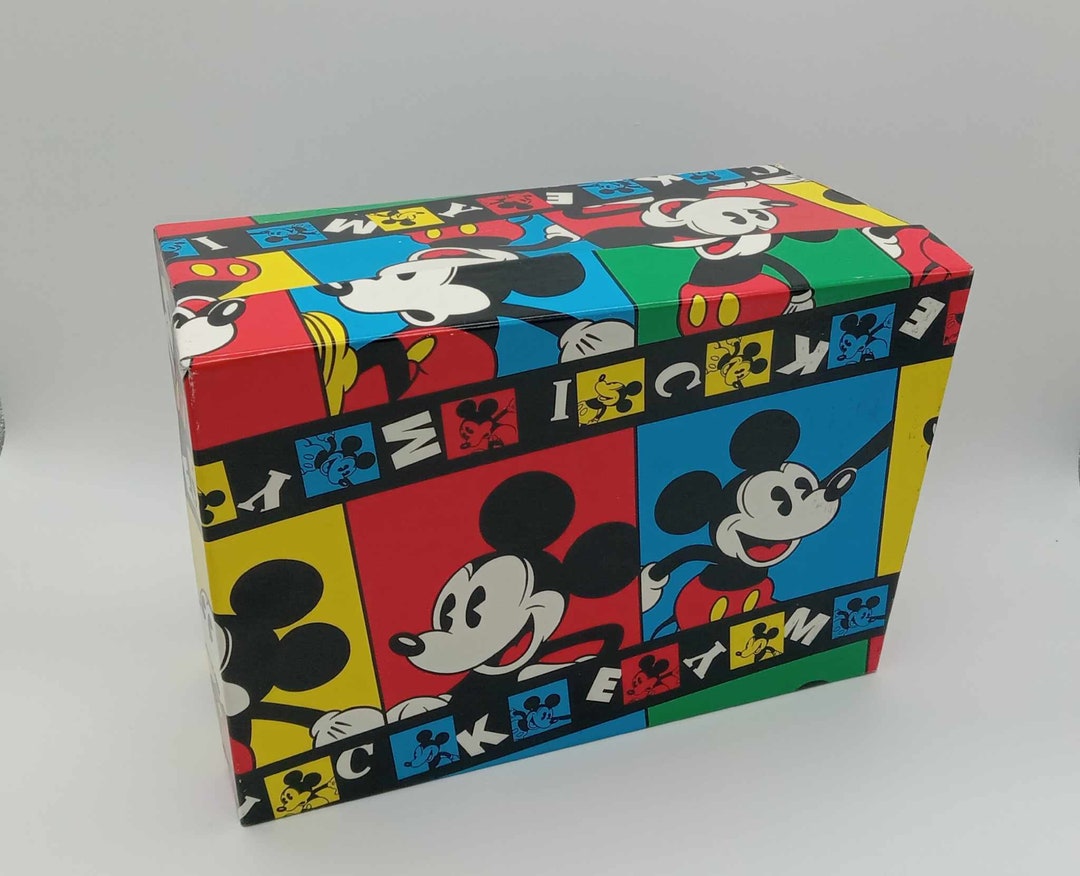 Vintage Disney Mickey Mouse Box (empty) - Etsy