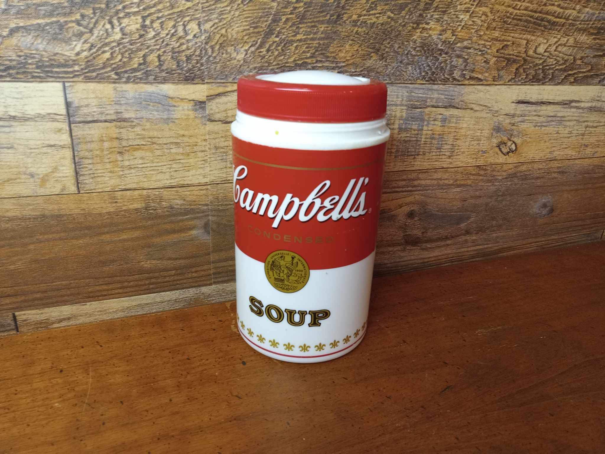 Vintage Campbell's Soup Thermal Liquid Holder missing Cup - Etsy