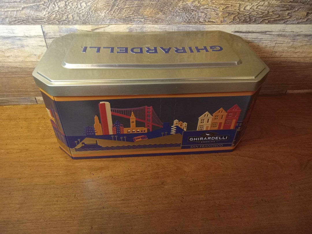 Ghirardelli Tin Box - Etsy