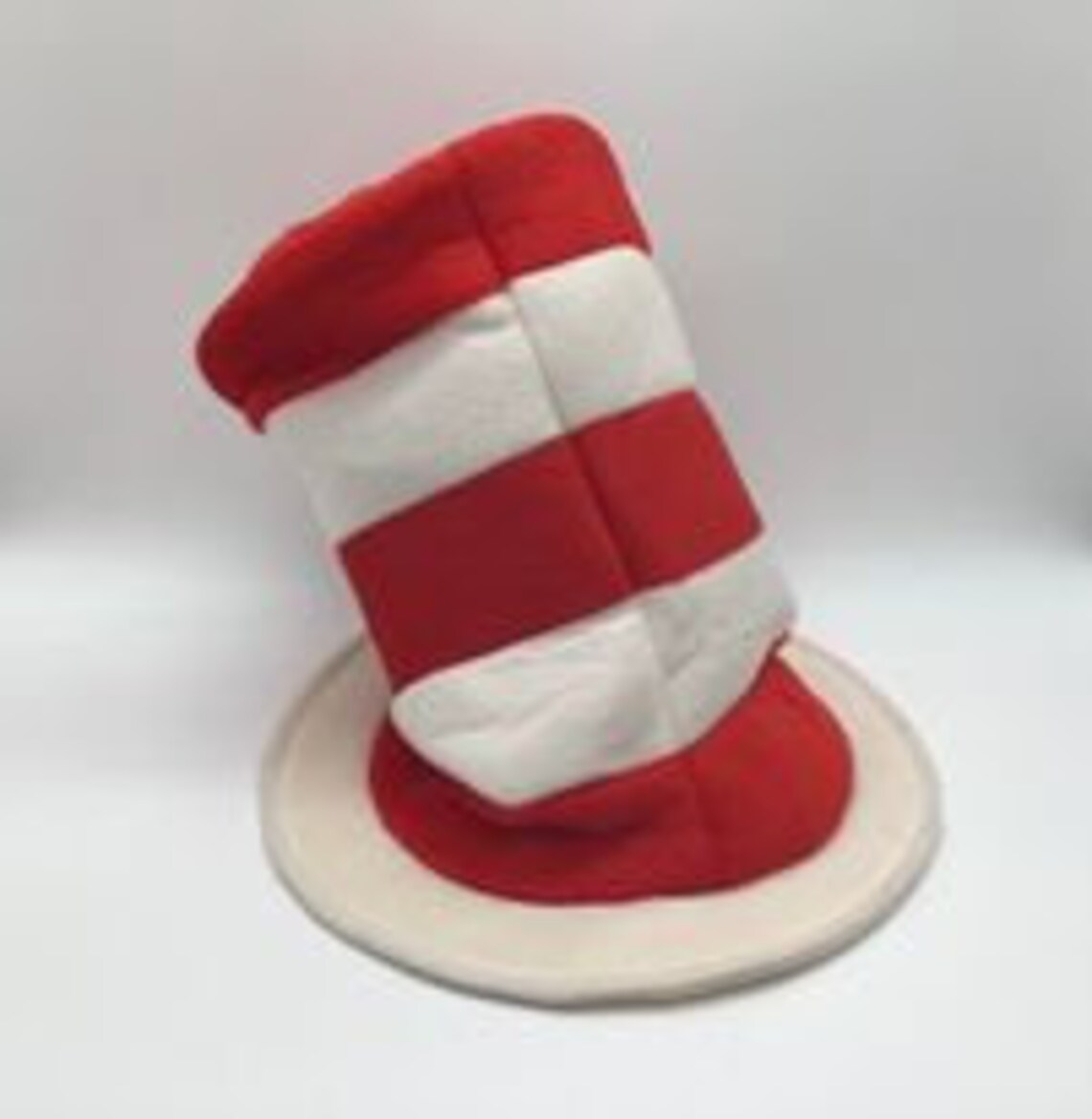 Dr. Seuss Cat in the Hat Red / White Stripped Stovepipe Topper Headwear ...