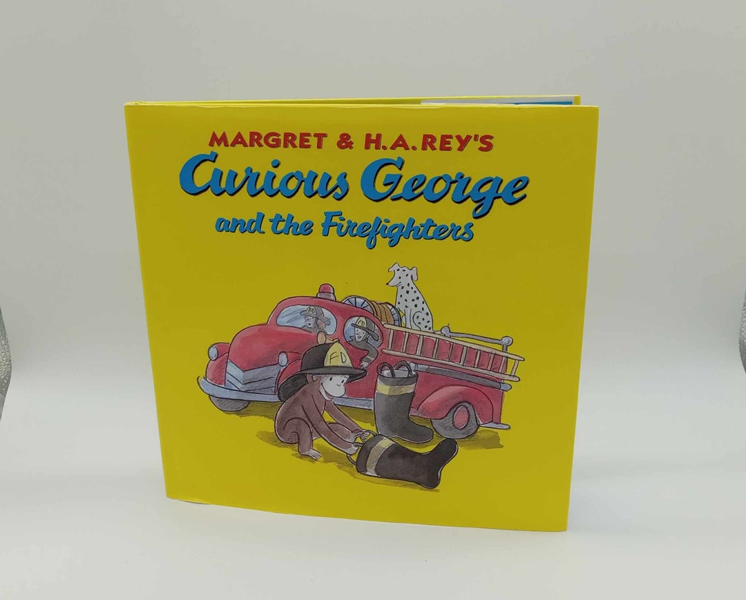 Curious George and the Firefighters - Etsy