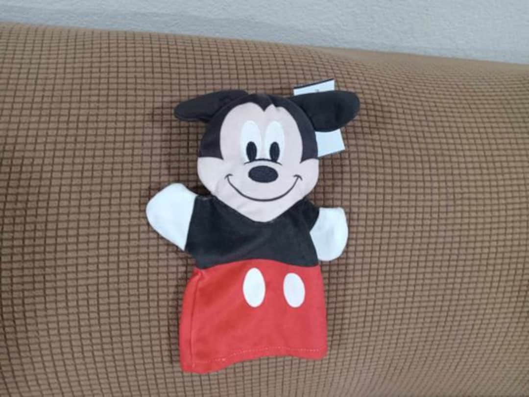 Mickey Mouse Hand Puppet Vintage - Etsy